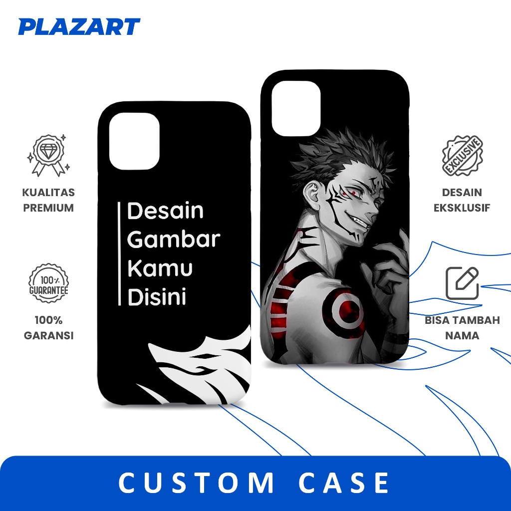 Jual Custom Case Casing HP Bebas Desain Gambar Anime Untuk Semua Tipe ...