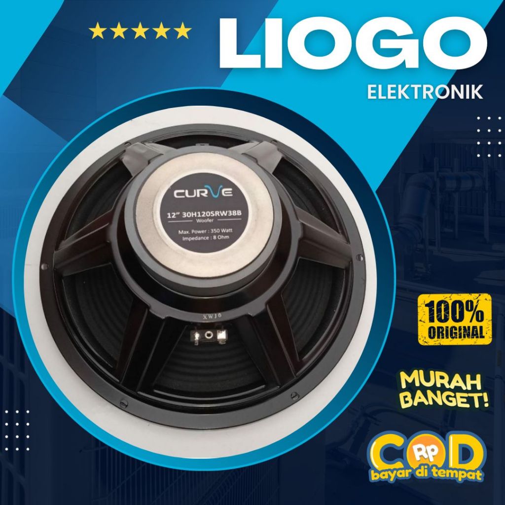 Jual Speaker Curve 12 Inch 30H12SRW38B Curve 30H12 SRW38B PLS Curve 12 ...