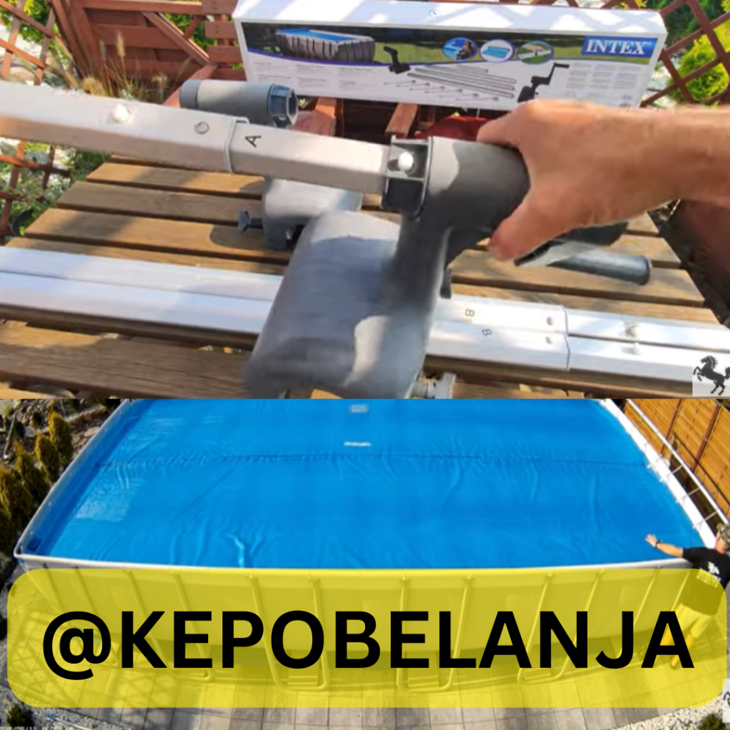 Jual PROMO SOLAR COVER REEL INTEX 28051 UNTUK KOLAM RENANG ANAK ...