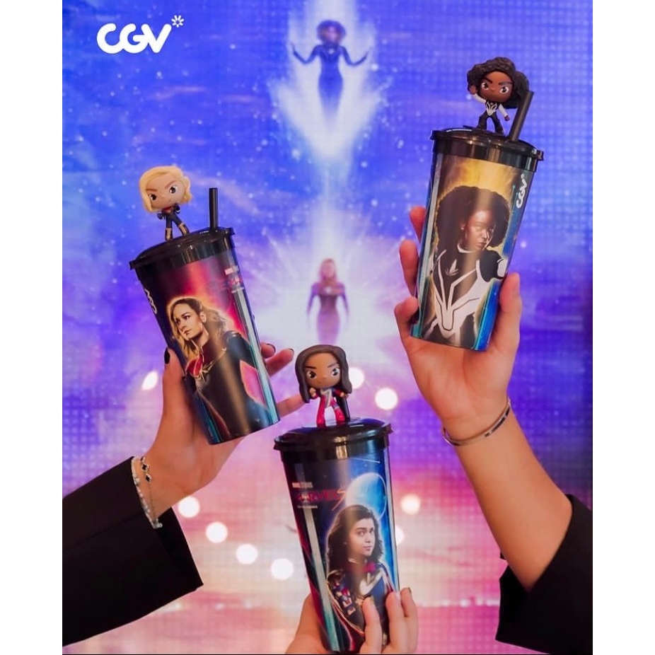 Jual The Marvels x CGV Official Tumbler Set | Shopee Indonesia