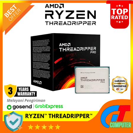 Jual AMD Ryzen Threadripper PRO 5975WX Up To 4.5Ghz sWRX8 [BOX] - 32 ...