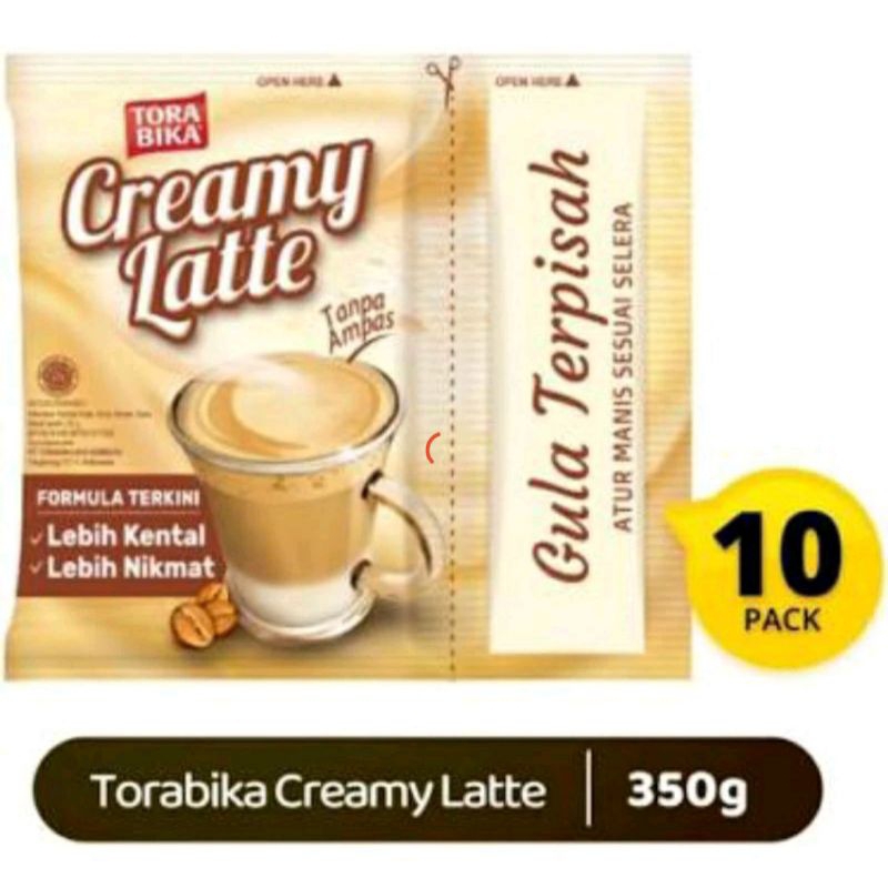 Jual TORA BIKA CREAMY LATTE GULA TERPISAH // 1 RENCENG 10 PCS | Shopee Indonesia