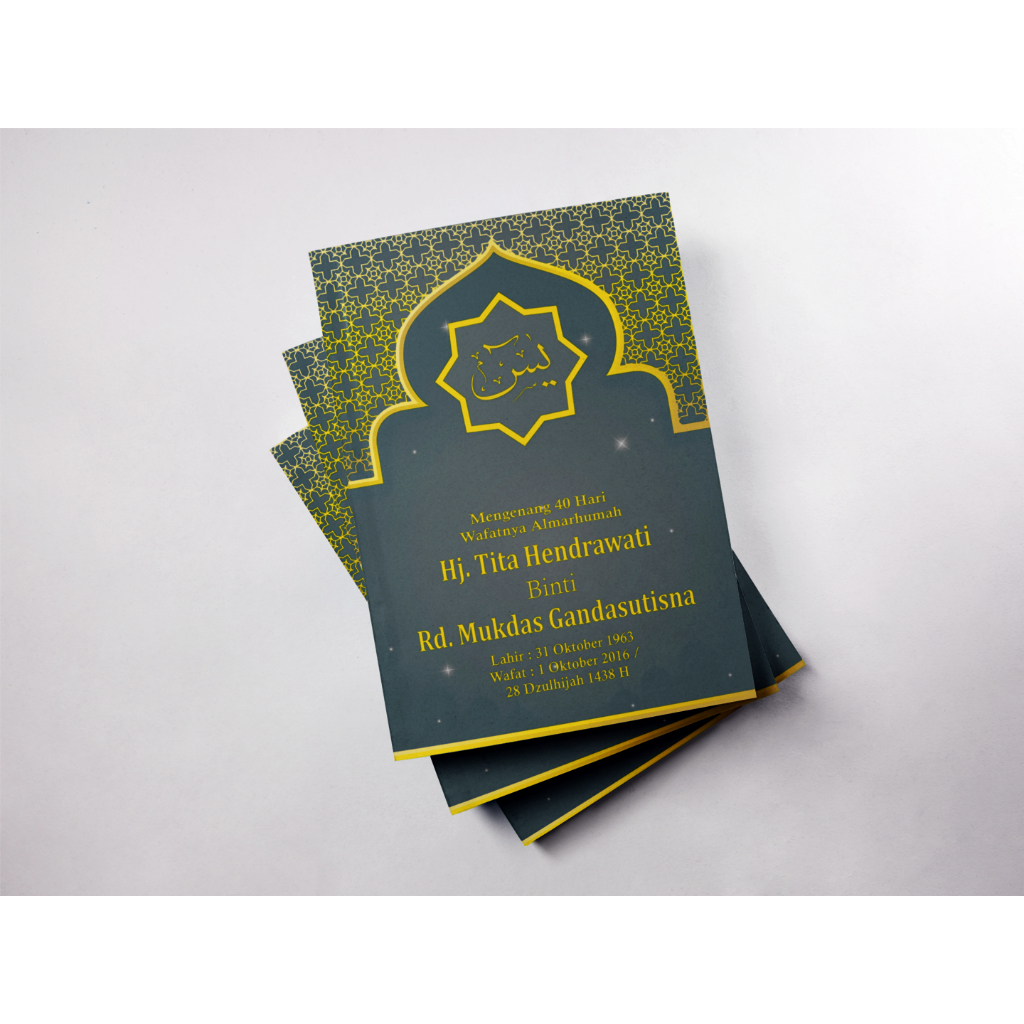 Jual BUKU YASIN & ISTIGHOSAH ( ARAB - LATIN - TERJEMAH ) COVER FULL WARNA | Shopee Indonesia