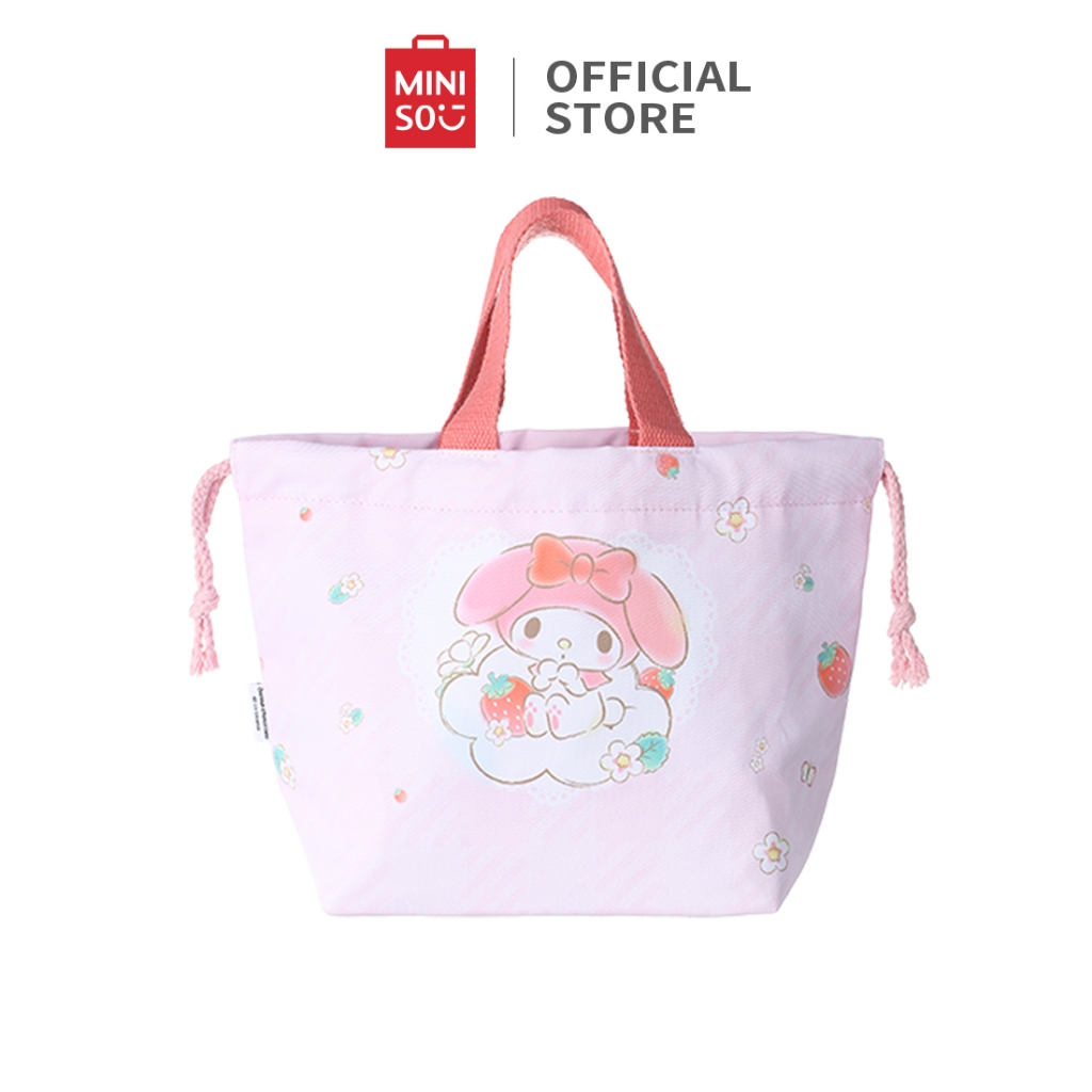 Jual MINISO Sanrio Tas Makan Siang Lunch Bag Sanrio Characters ...