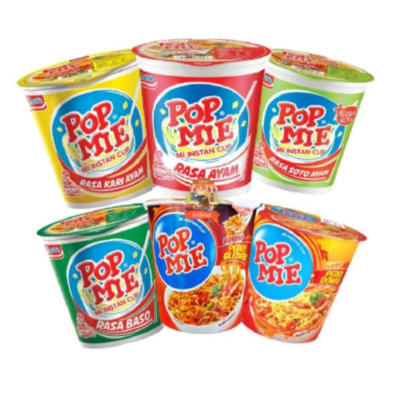 Jual POP MIE KUAH & GORENG BASO, AYAM ,PEDES GLEDEK | Shopee Indonesia