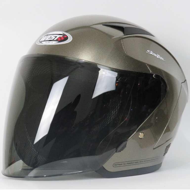 Jual Helm Murah West Magnum/ Helm Half face Ganteng/ Helm Half Face ...