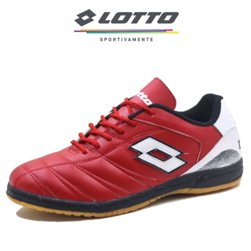 Jual SEPATU FUTSAL LOTTO SEPATU FUTSAL / SEPATU BADMINTON KULIT ASLI ...