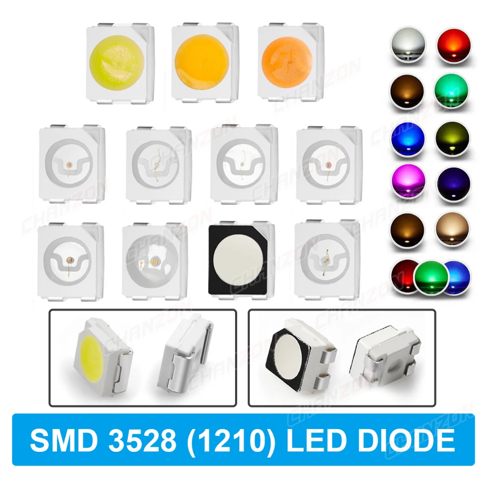 Jual Lampu LED SMD 2835 3528 Ultra Bright Chip 1210 Light Emitting ...
