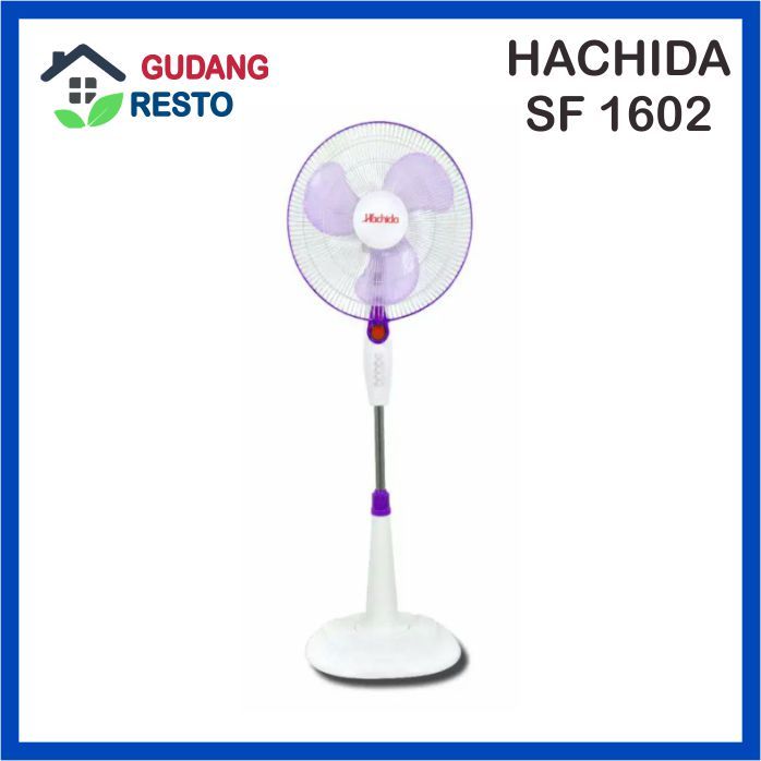 Jual HACHIDA Kipas Angin Berdiri Stand Fan 16 inch SF 1602 Kaki bulat ...