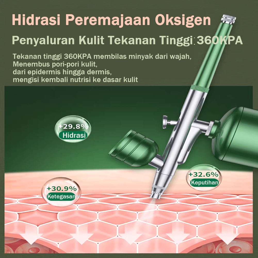 Jual Set Spray Gun 160kPa Set Airbrush Mini/ Pompa Semprot Portabel ...