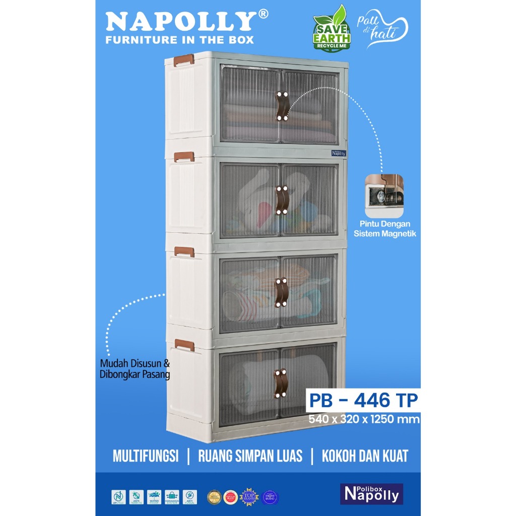 Jual LOKER POLYBOX NAPOLLY | Shopee Indonesia