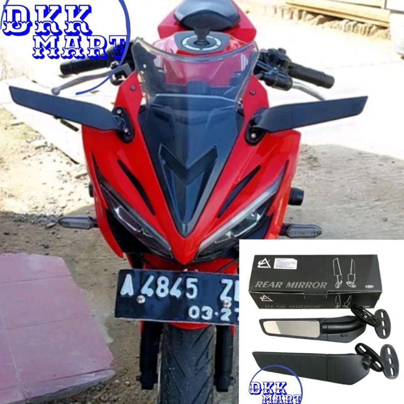 Jual KACA SPION WINGLET HONDA CBR 150R FACLIFT MODEL TERBARU | Shopee ...