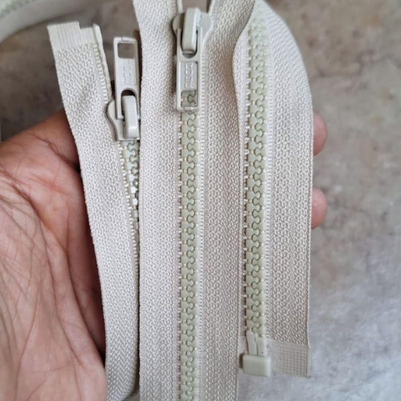 Jual Resleting Jaket no 5 YKK & Korea Gigi Jagung Vislon 40 s/d 90 cm | Shopee Indonesia