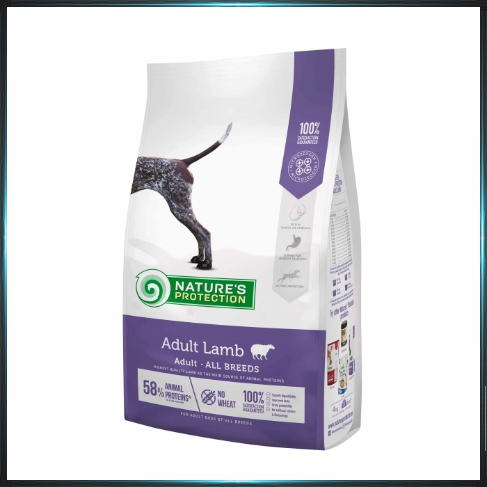Jual NATURE PROTECTION Adult Lamb 12kg Dog Food | Shopee Indonesia