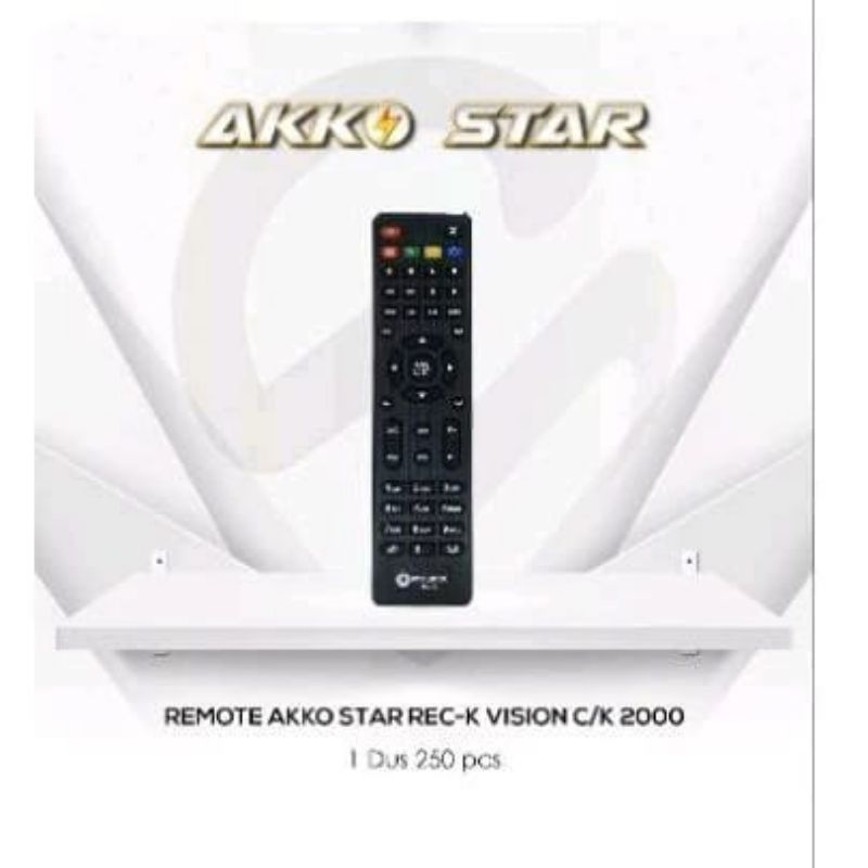 Jual Remote K Vision Parabola Receiver AKKO STAR KVS | Shopee Indonesia
