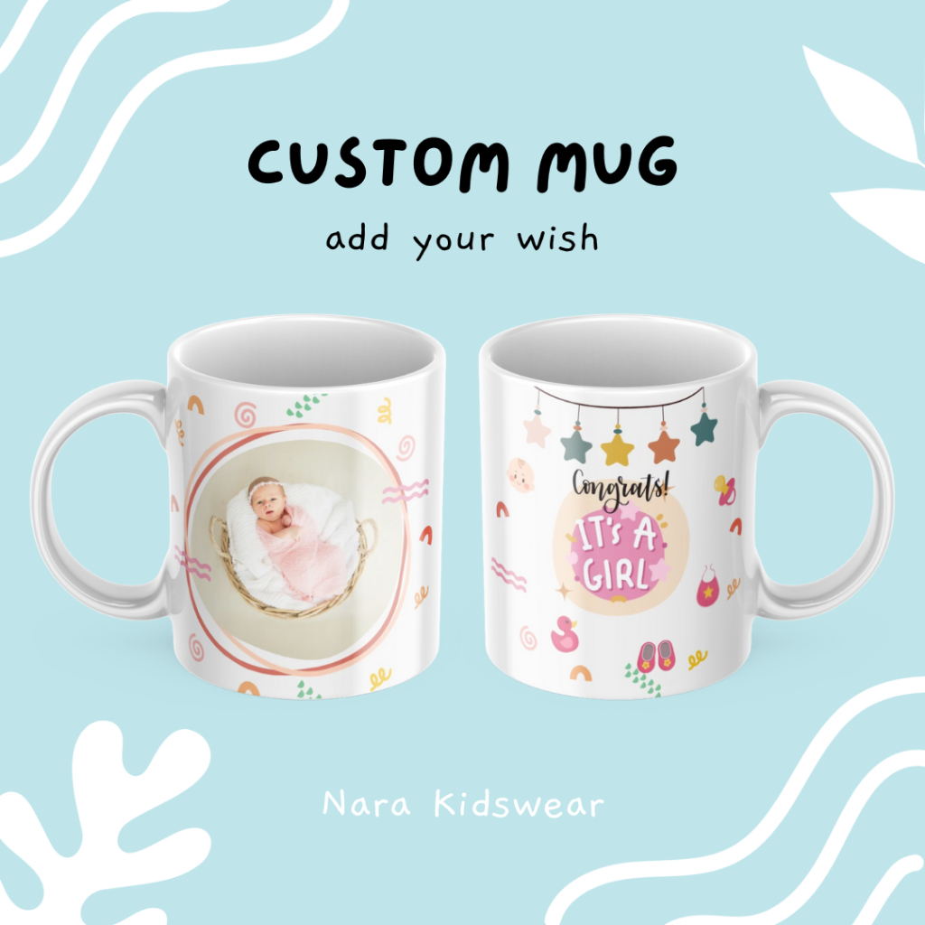 Jual Gelas Keramik Mug Custom Foto Anak Lucu | Shopee Indonesia