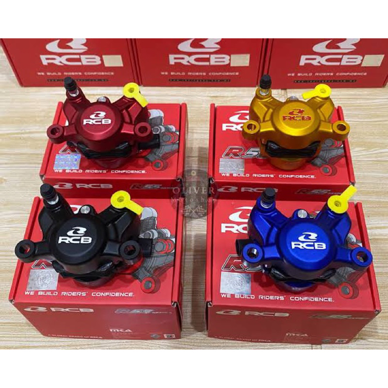 Jual KALIPER CALIPER RCB R1 DAN R55 DEPAN BELAKANG 4 PISTON DEPAN DAN 2 PISTON BELAKANG ...