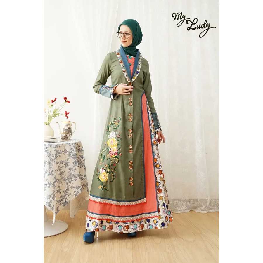 Jual Tuneeca Amaryllis T-0523020 / Tuneeca My Lady / Gamis Kekinian ...