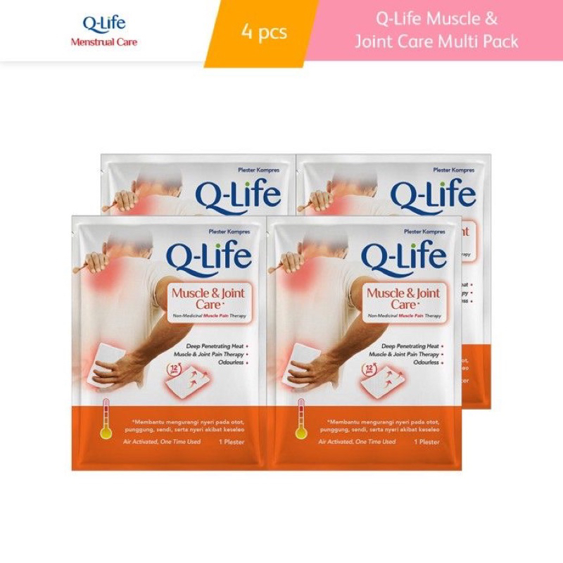 Jual Paket 4 pcs Q-Life muscle & joint care thrapy | Shopee Indonesia