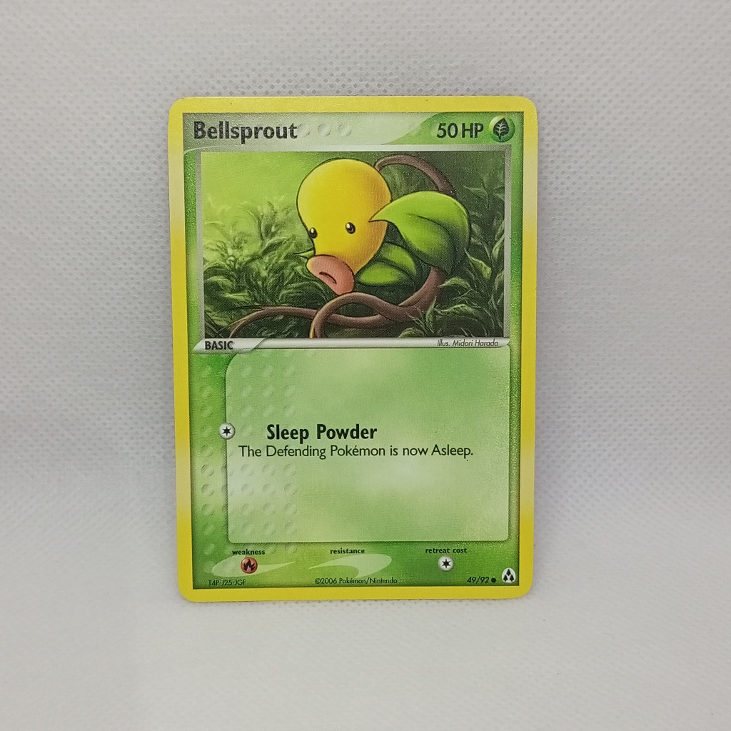 Jual Kartu Pokemon TCG English Bellsprout No. 49/92 | Shopee Indonesia
