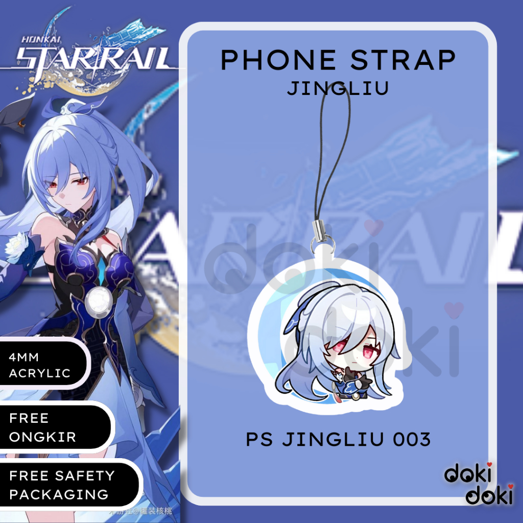 Jual PHONE STRAP HP JING LIU HONKAI STAR RAIL | Shopee Indonesia