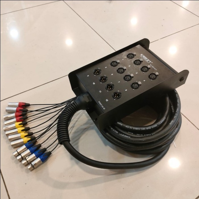 Jual Kabel Snake Apollo 12ch + Box KREZT Jack GEISLER - 10 Meter ...