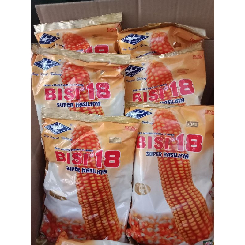 Jual BISI 18/benih jagung bisi 18/bisi 18 kemasan 1 kg/asli ori /benih ...