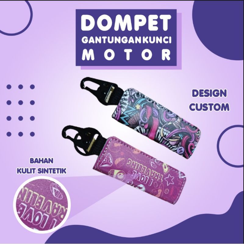 Jual DOMPET KUNCI CUSTOM | DOMPET STNK CUSTOM | Shopee Indonesia