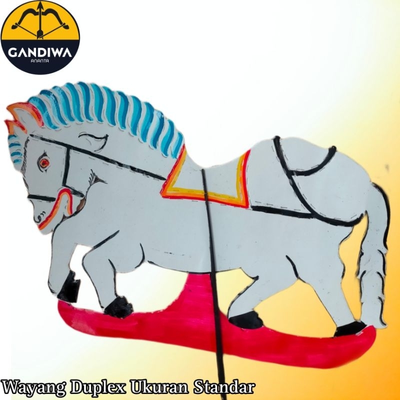 Jual wayang Duplex kuda putih by Gandiwa Ananta | Shopee Indonesia