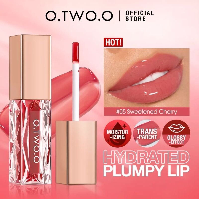 Jual O.TWO.O Clear Crystal Berry Lip Gloss O TWO O | Shopee Indonesia