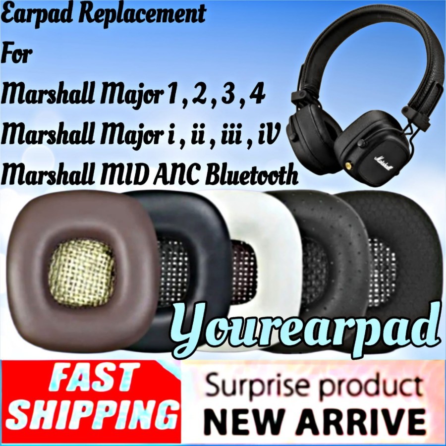Jual Earcup Foam Earpad Cushion Marshall Major i ii iii iv 1 2 3 4 MID ...