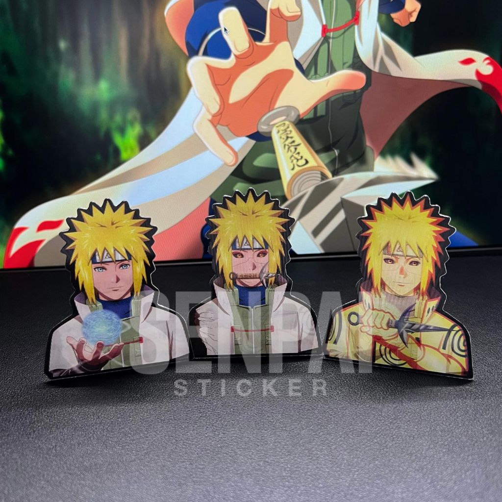 Jual MINI SENPAI STICKER Stiker Anime 3D KECIL TER MURAH | Levi Makima ...