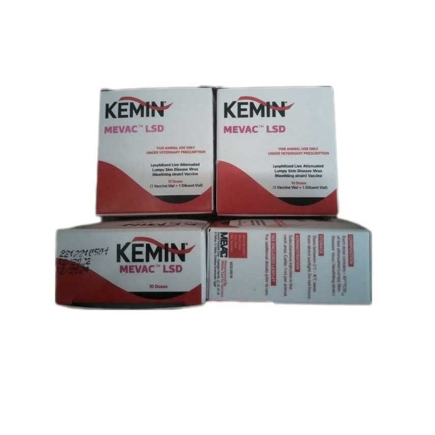 Jual Vaksin LSD Kemin Mevac 10 dosses / Untuk Sapi,Kerbau,Kambing ...