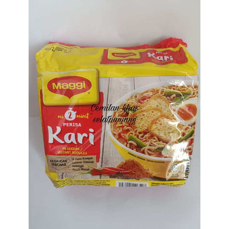 Jual MAGGI MIE PERISA KARI MALAYSIA | Shopee Indonesia