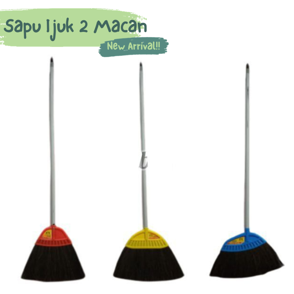 Jual Sapu Ijuk 2 Macan Sapu Lantai Sapu Kipas 2 Macan Sapu Injuk Asli ...