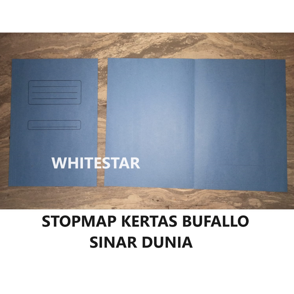 Jual stopmap / map kertas bufallo sidu sinar dunia Uk. F4 / folio ...