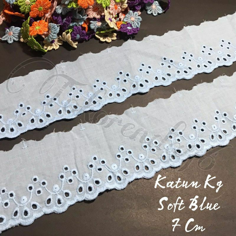 Jual Renda Katun All Varian / 15 Yard / Per-line | Shopee Indonesia
