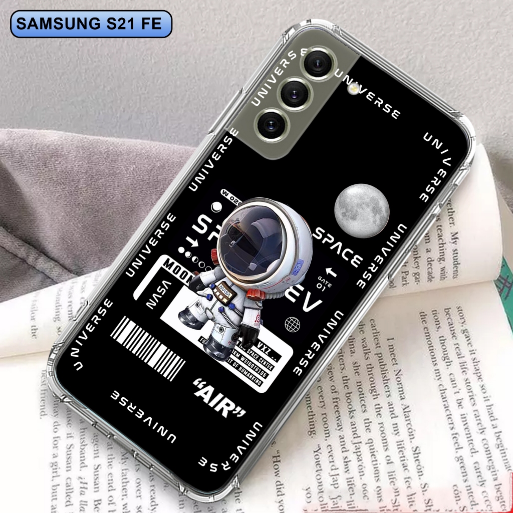 Jual Softcase SAMSUNG S21 FE S21fe - Clear Case MOTIF ( AEST ...