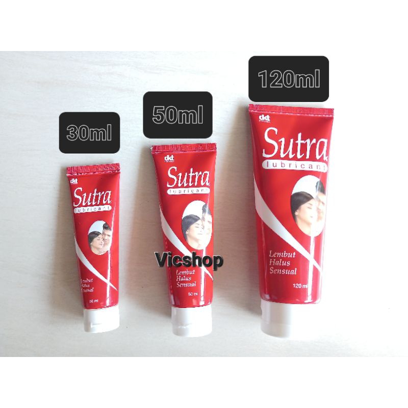 Jual SUTRA LUBRICANT 30ml 50ml 120ML | Shopee Indonesia
