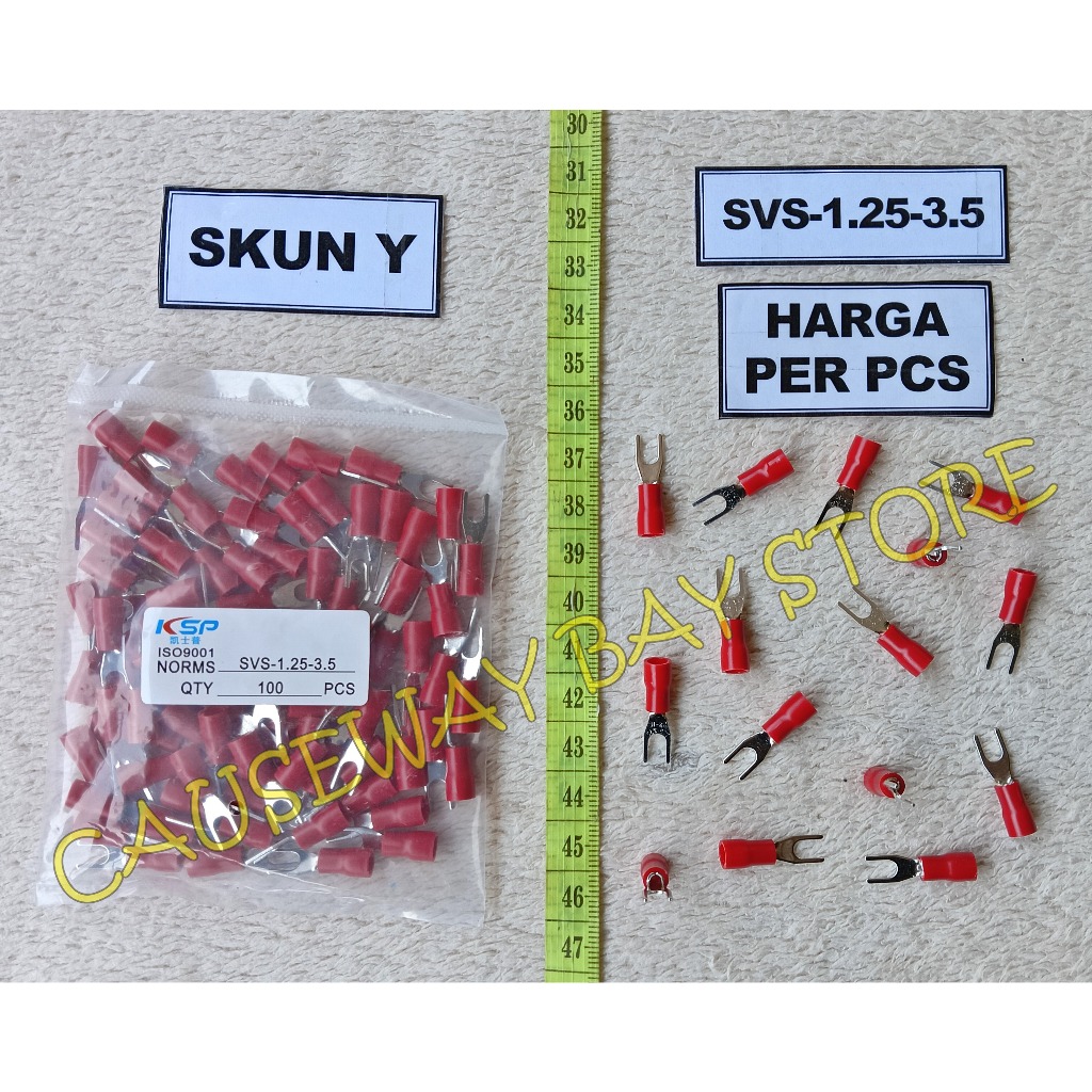 Jual Skun Y SVS -1,25-3,5 MERAH HARGA PER PCS | Shopee Indonesia