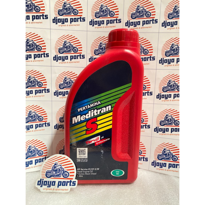 Jual MEDITRAN S SAE 40 1 Liter ORIGINAL PERTAMINA | Shopee Indonesia