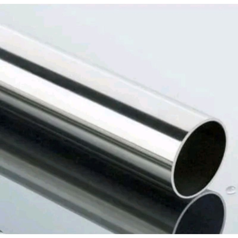 Jual Pipa Stainless 2 inch tebal 1,2mm Panjang 100 dan 150cm | Shopee ...