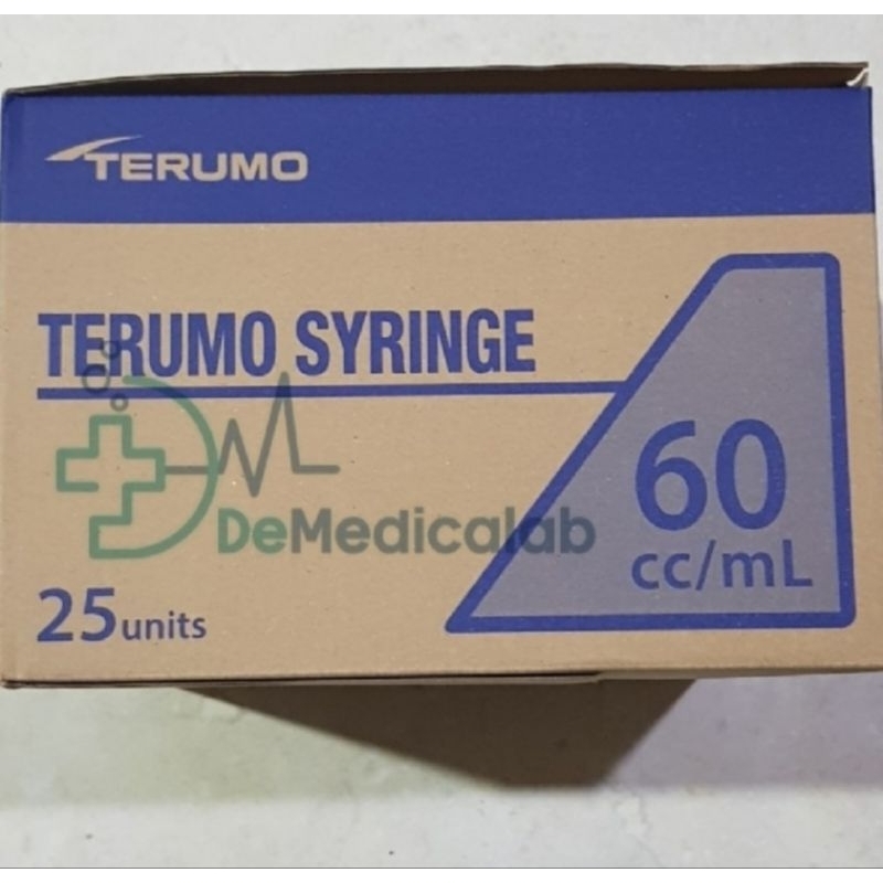 Jual Spuit 60cc Terumo / Syringe 60cc Terumo / Terumo 60Ml / Catheter Tip | Shopee Indonesia