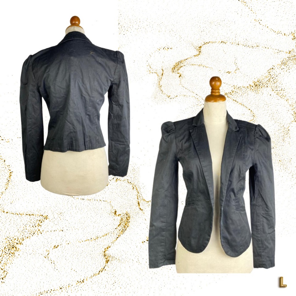 Jual Black Formal Jacket | Shopee Indonesia