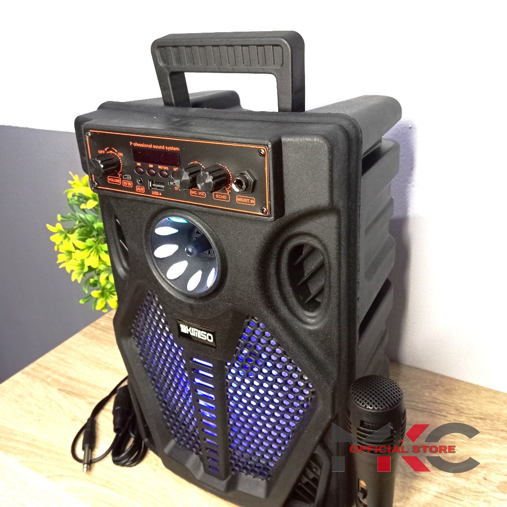 Jual MKC - Kimiso 7807 Speaker Portable Bluetooth Big Size Free ...