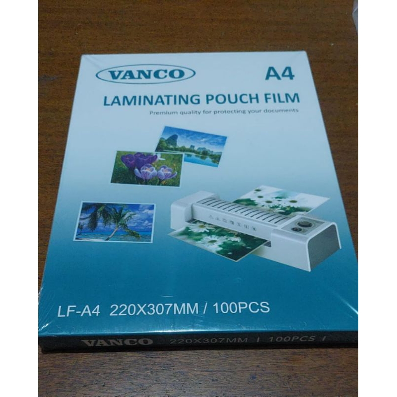 Jual PLASTIK LAMINATING A4 VANCO 100 | Shopee Indonesia
