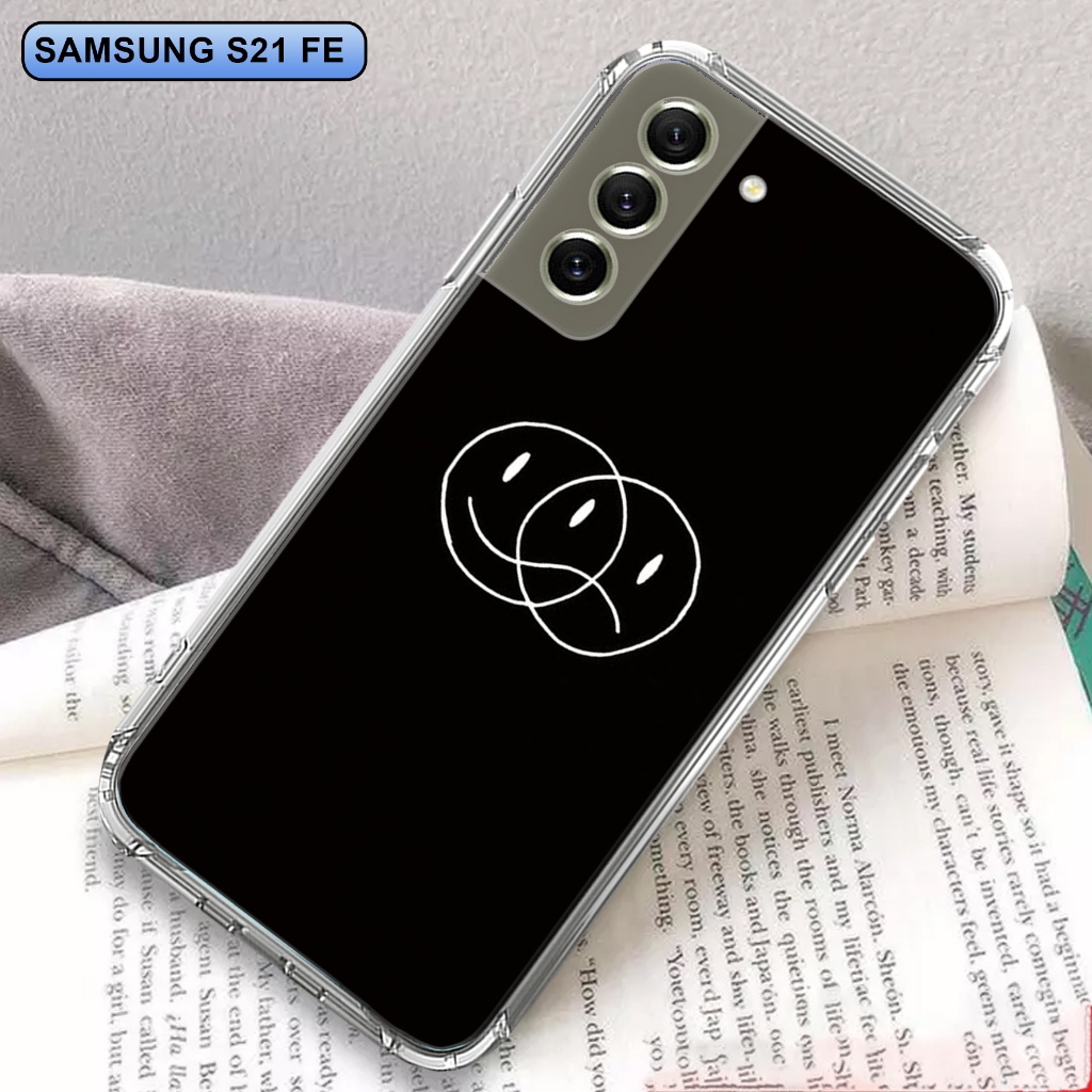 Jual Case SAMSUNG S21 FE - Casing SAMSUNG S21fe ( BLACK WLPR ) - Case ...