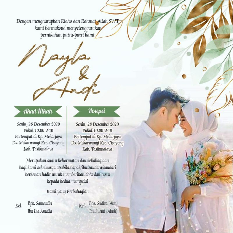 Jual CETAK UNDANGAN KOTAK NASI | UNDANGAN BESEK | UNDANGAN SOROGAN ...