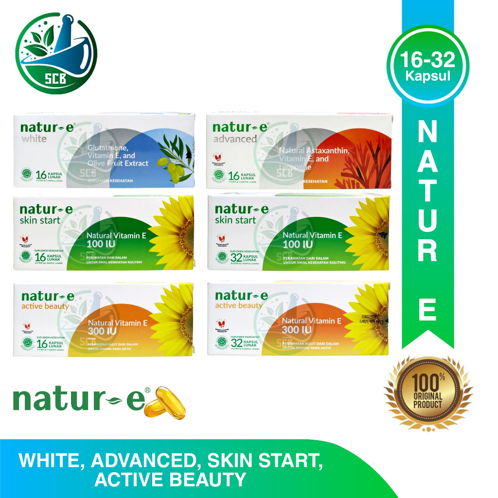 Jual Natur E Tablet Per BOX All Varian - Vitamin E untuk Kulit | Shopee ...