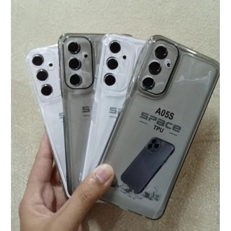 Jual SOFTCASE CLEAR SPACE TPU SAMSUNG A05S 2023 SILIKON BENING TRANSPARAN + PELINDUNG CAMERA ...